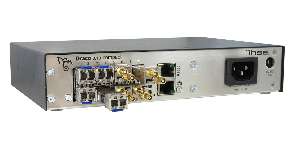 Draco Tera Compact KVM Matrix Switch | Scene Double
